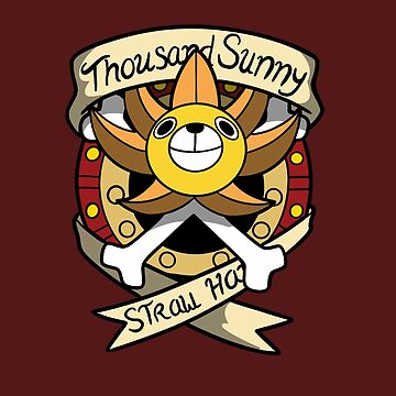 "Thousand Sunny" Sticker by AlyeskaSmile | Redbubble
