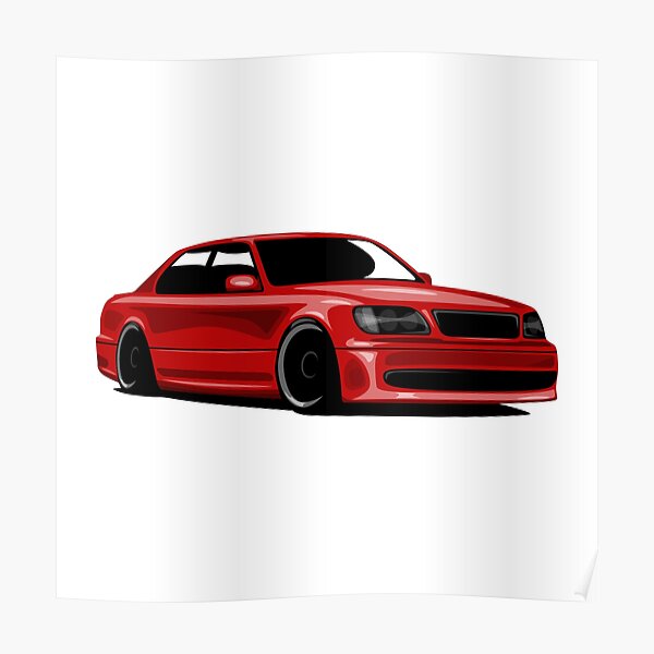 "Minimalistic LS400 VIP" Poster for Sale by l13psna | Redbubble