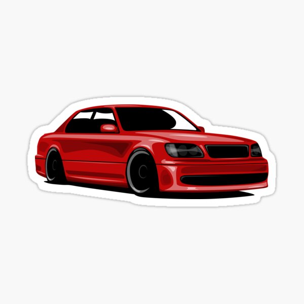 "Minimalistic LS400 VIP" Sticker for Sale by l13psna | Redbubble