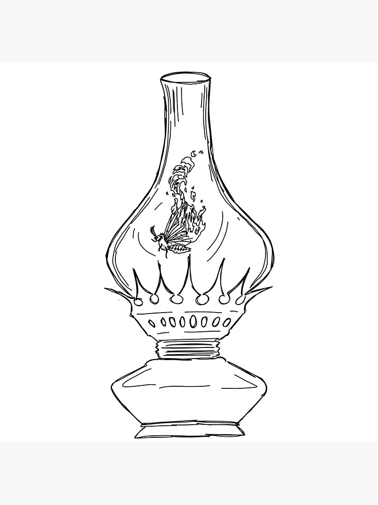 "Moth Flame Lamp" Poster for Sale by Yoda-Kaku | Redbubble