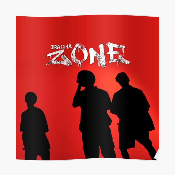 "3RACHA ZONE Single Cover Edit" Poster for Sale by HalflightSTAY ...