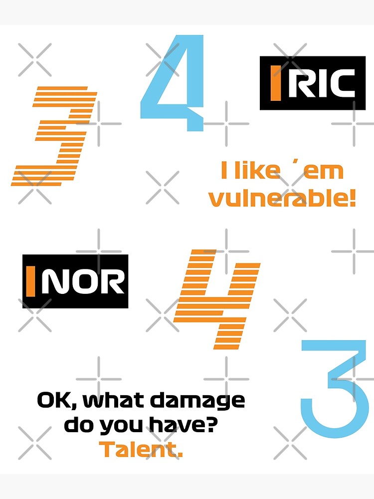 "McLaren Sticker Pack 2022" Poster for Sale by demhan | Redbubble