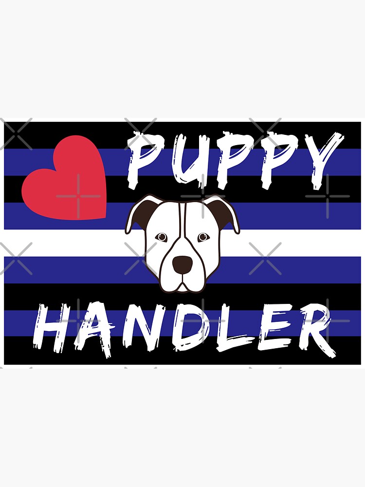 "WOOFZ® Leather Pride Flag with Puppy Handler" Sticker for Sale by ...