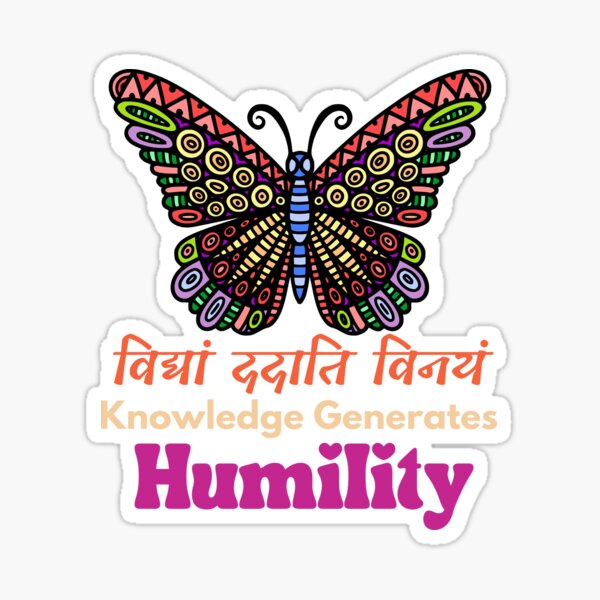 "Emotional intelligence: Wisdom, Knowledge Generates Humility" Sticker ...