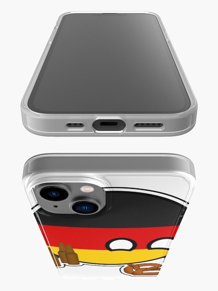 "Germanyball Polandball Countryball w/ Beer and Pretzels" iPhone Case ...