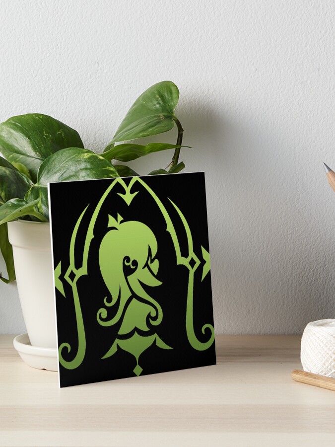 "Nahida logo - Genshin Impact" Art Board Print for Sale by damomonkey ...