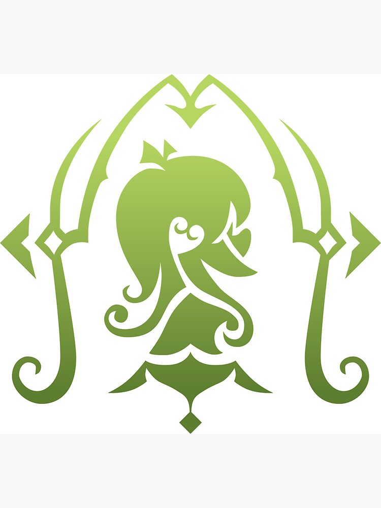 "Nahida logo - Genshin Impact" Magnet for Sale by damomonkey | Redbubble