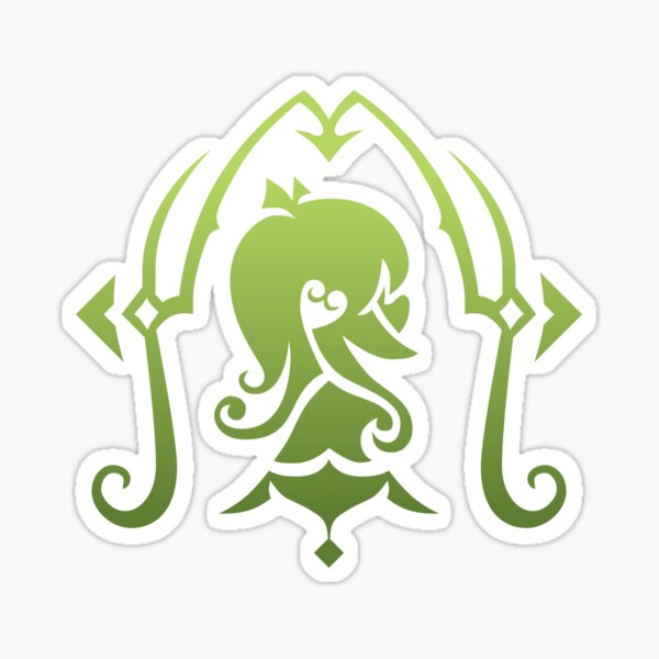 "Nahida logo - Genshin Impact" Sticker for Sale by damomonkey | Redbubble
