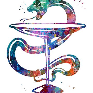 "Bowl of Hygeia" Poster for Sale by EvasDreams | Redbubble