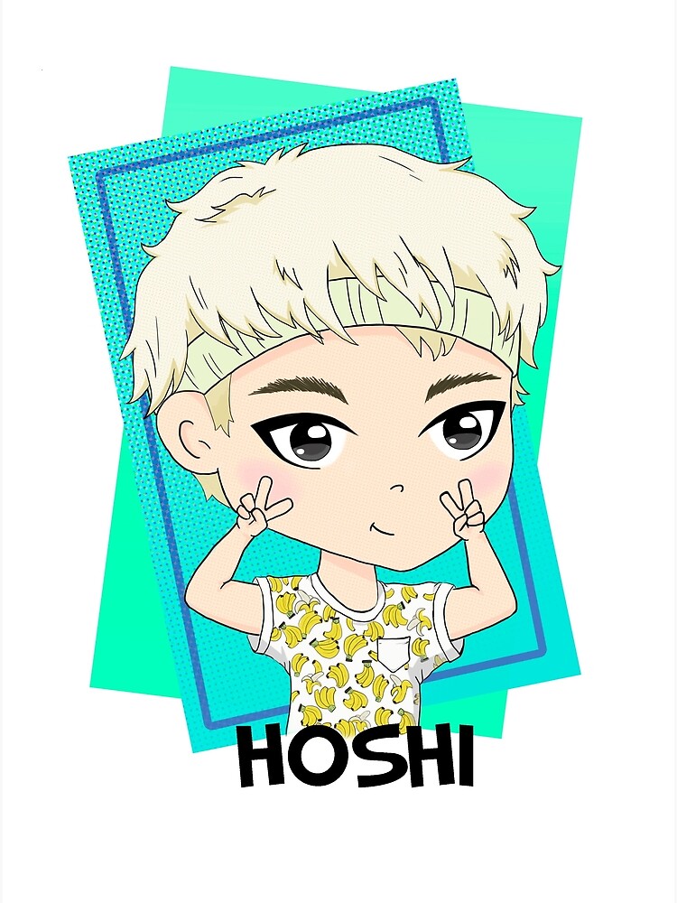 "Seventeen Hoshi Chibi" Framed Art Print for Sale by anorisonofsonmi ...