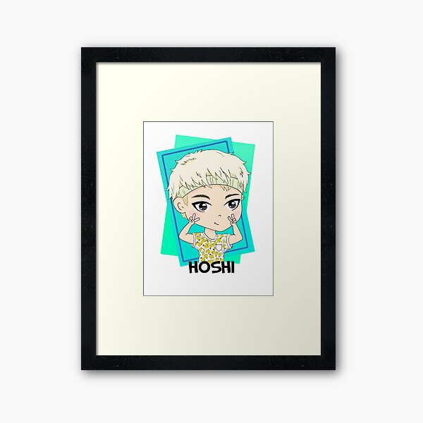 "Seventeen Hoshi Chibi" Framed Art Print for Sale by anorisonofsonmi ...