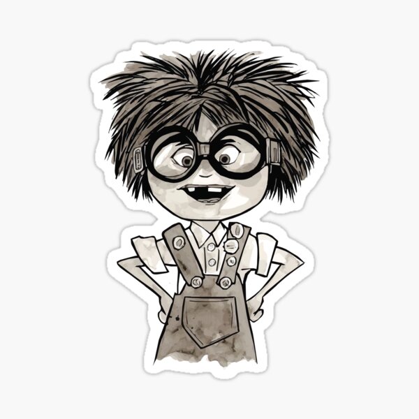 "Ellie Fredricksen from Up" Sticker for Sale by FunkeyMonkey9 | Redbubble