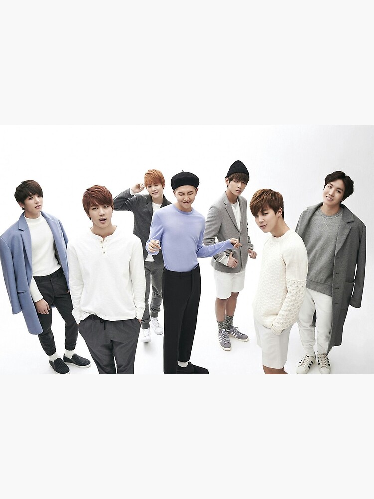 "BTS GROUP PHOTO POSTER" Poster for Sale by kpopl | Redbubble