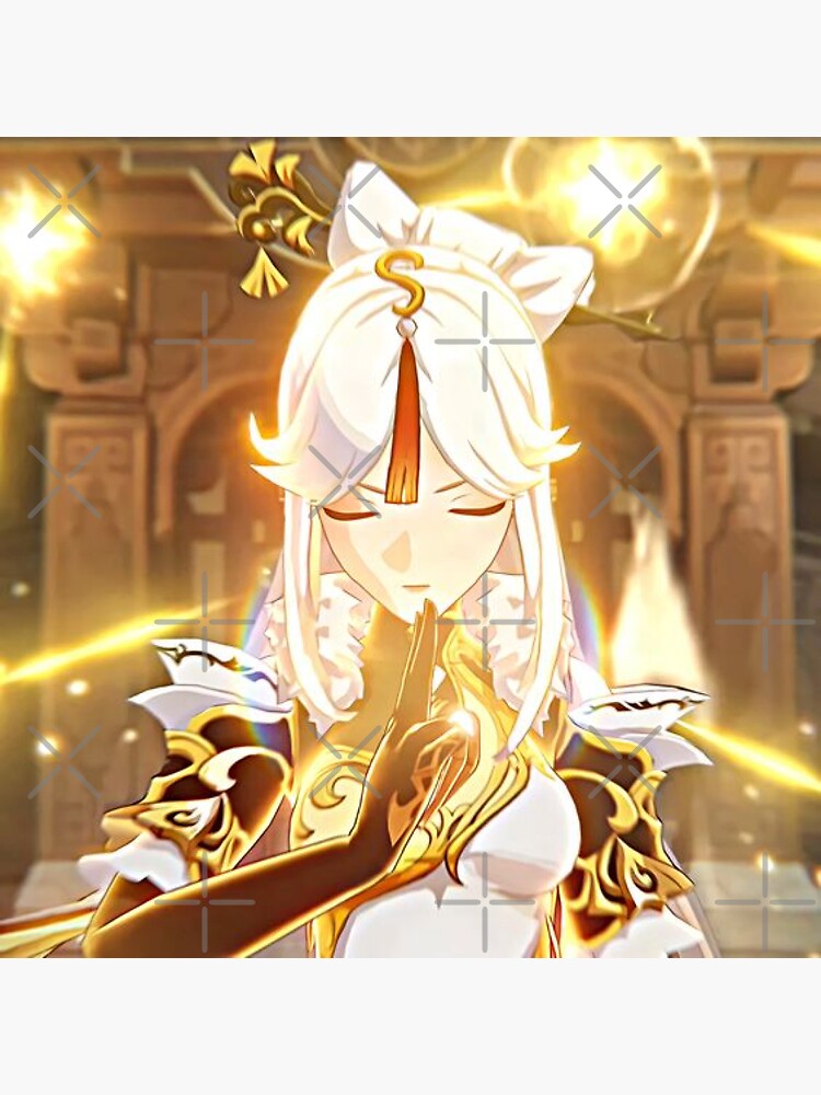 "Ningguang Genshin Impact" Sticker for Sale by inainart | Redbubble