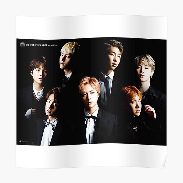 "BTS Group Photo" Poster for Sale by kpopl | Redbubble