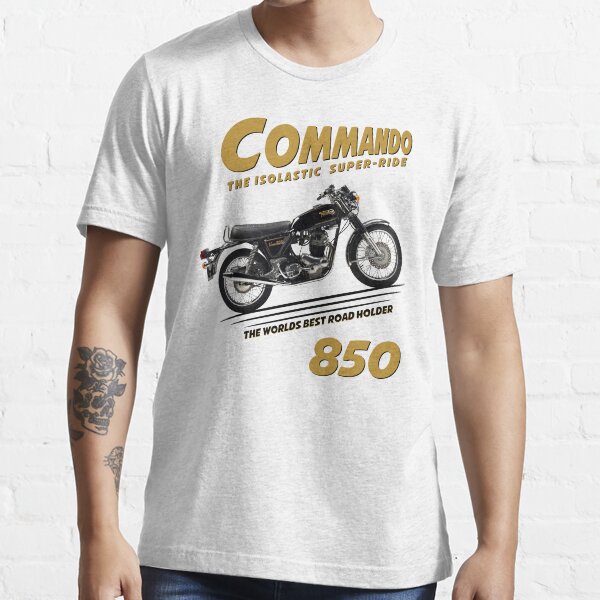 "The Commando 850" T-shirt for Sale by rogue-design | Redbubble ...