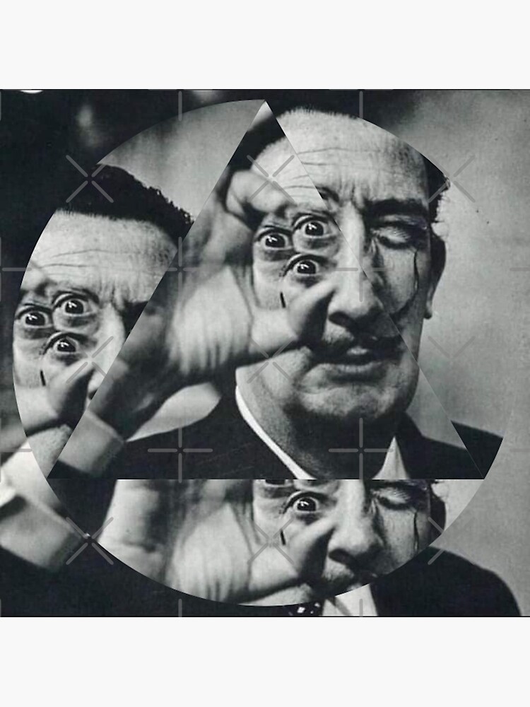 "Dali Eyes Prism" Sticker for Sale by AintJames | Redbubble