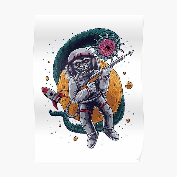 "Aliens Hunter." Poster for Sale by StarLordScuz | Redbubble