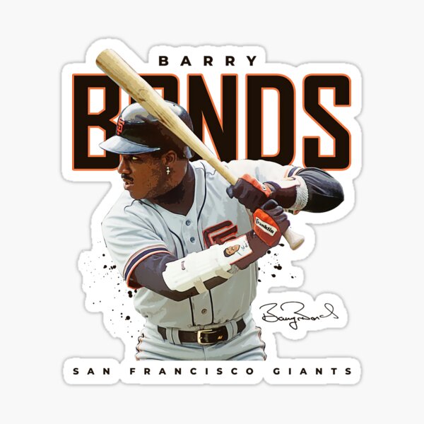 "Barry Bonds" Sticker for Sale by Allenlor | Redbubble