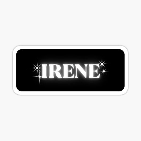"Irene Red Velvet!" Sticker for Sale by MeBrokeStudent | Redbubble