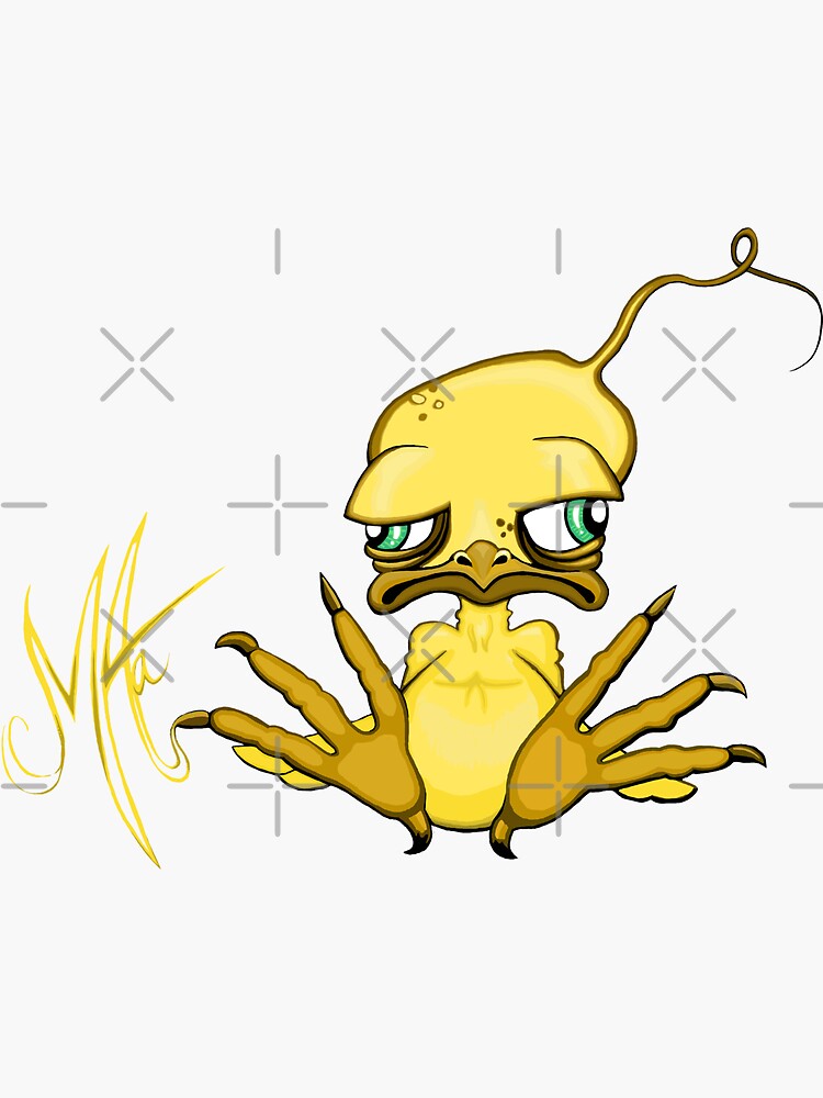 "Grumpy Chicken " Sticker for Sale by GrumpyChickenMA | Redbubble