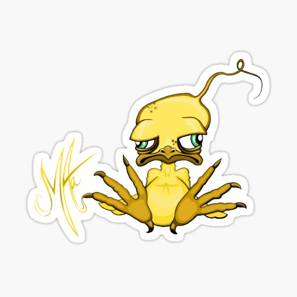 "Grumpy Chicken " Sticker for Sale by GrumpyChickenMA | Redbubble