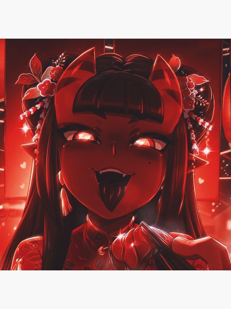 "meru the succubus beautiful" Sticker for Sale by TeenageLegacy | Redbubble