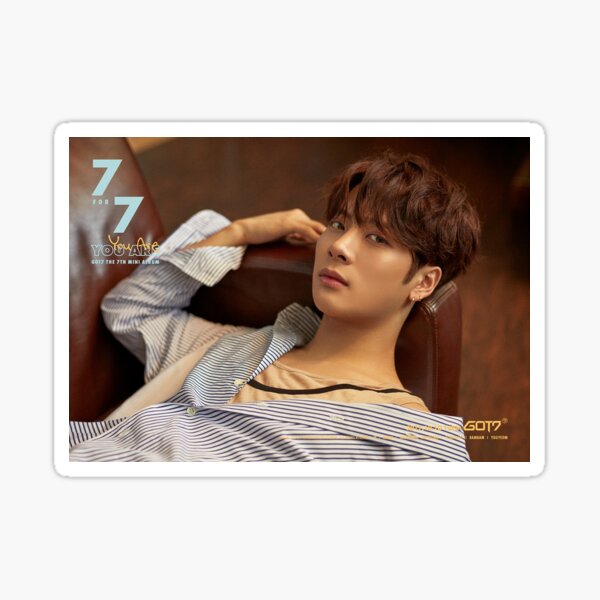 "Got7 Jackson 7 for 7 You Are" Sticker by khalilahamer | Redbubble