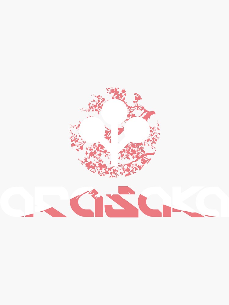 "Awesome Arasaka Design" Sticker for Sale by hleonia | Redbubble
