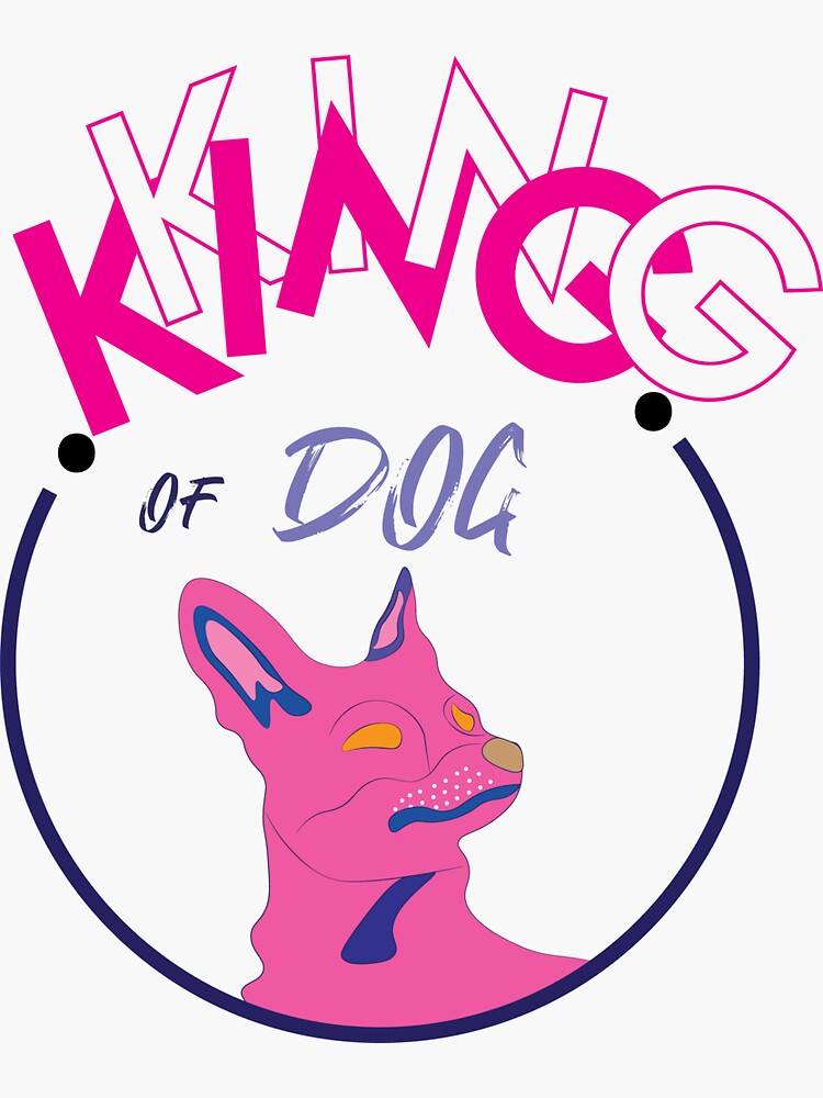 "King of Gog" Sticker for Sale by RockyKing007 | Redbubble
