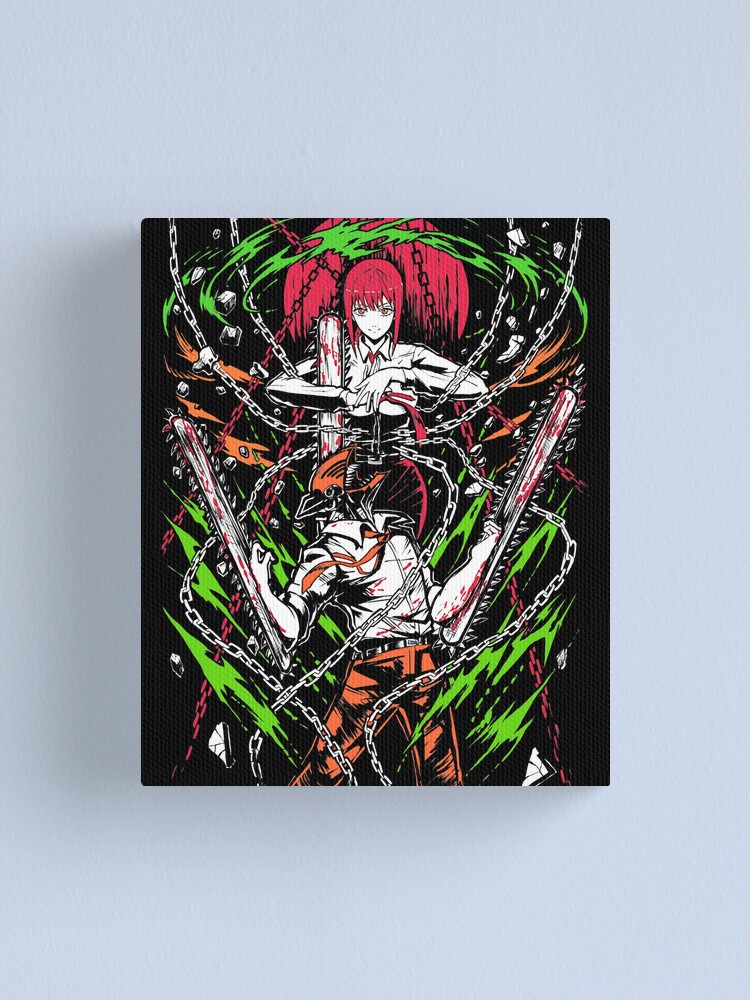 "Chainsaw Man Chainsaw Man Chainsaw Man Fan" Canvas Print for Sale by ...