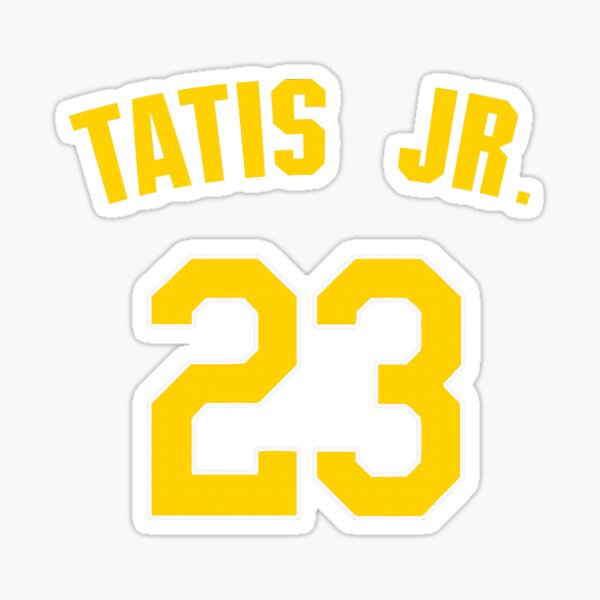 "Fernando Tatis Jr by Fan" Sticker for Sale by daisypao | Redbubble