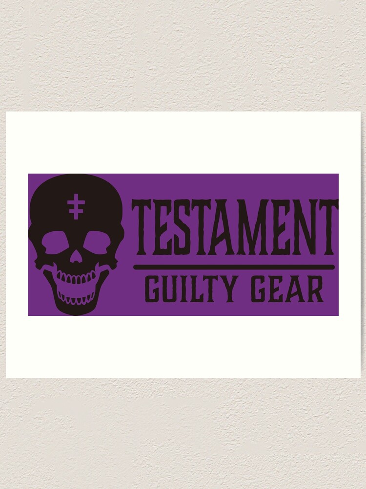 "TESTAMENT GUILTY GEAR STRIVE COLOR" Art Print for Sale by JCBA | Redbubble