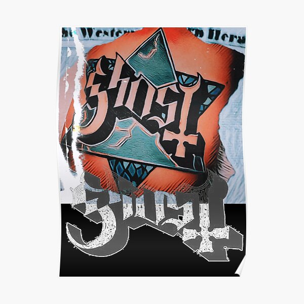 " really scary Official-Ghost-Panic-Satanic" Poster for Sale by Texas ...