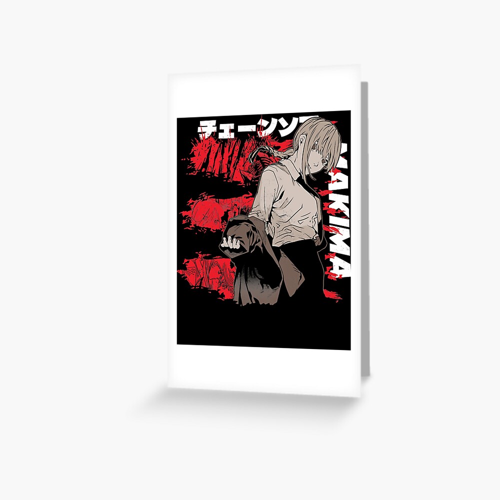 "Chainsaw Man Chainsaw Man Chainsaw Man" Greeting Card for Sale by ...