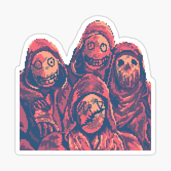 "5-Colour Killers: Legion (Pink)" Sticker for Sale by NerdhavenMerch ...