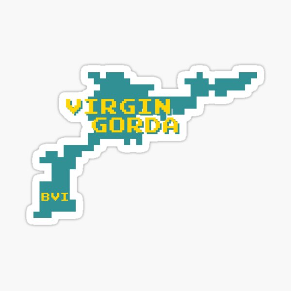 "Virgin Gorda BVI" Sticker for Sale by MartinRivas | Redbubble
