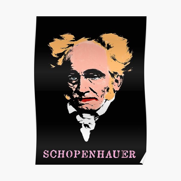 "Emo Schopenhauer" Poster for Sale by carefuldisorder | Redbubble