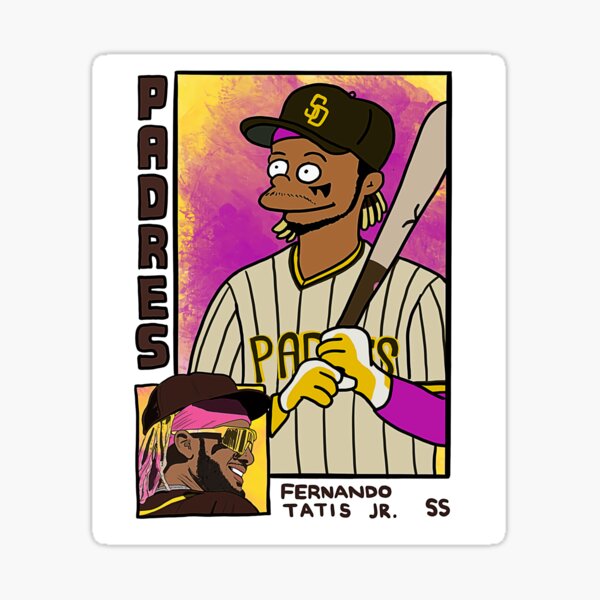 "Fernando Tatis Jr Fernando Tatis Jr Fernando Tatis Jr" Sticker for ...