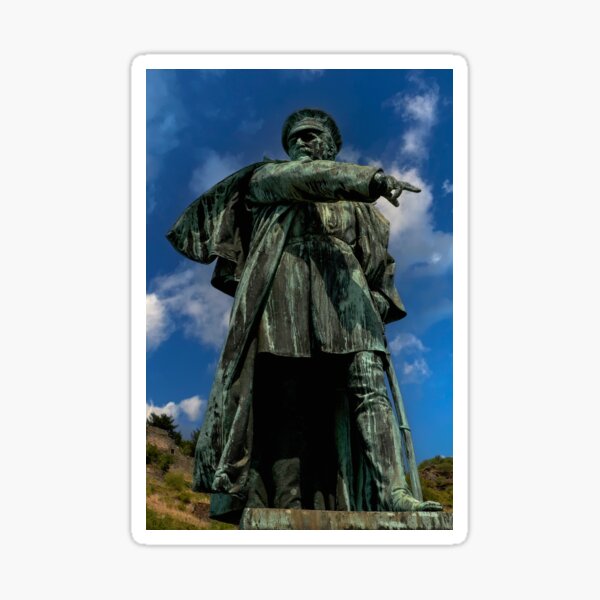 "Field Marshal von Blücher, defeated Napoleon at Waterloo" Sticker for ...