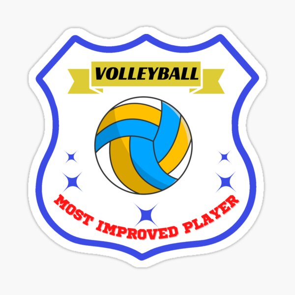 "Most Improved Player crest - Volleyball" Sticker for Sale by ...