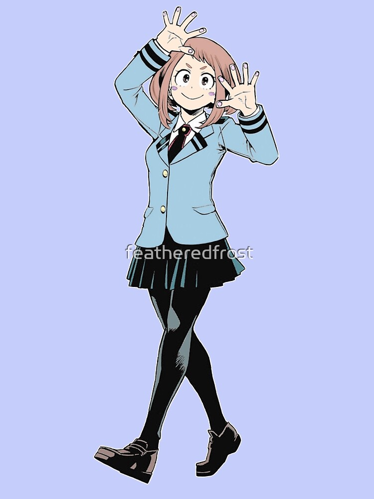 "Ochako Uraraka Posing - My Hero Academia" Art Print by featheredfrost ...