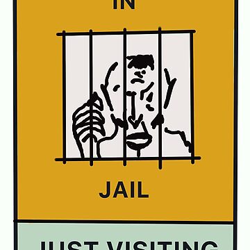 "In Jail" Poster for Sale by nickclarkeart | Redbubble