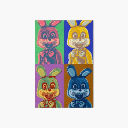 "5-Colour Killers: Robbie Rabbit Legion (Quartet)" Art Board Print for ...