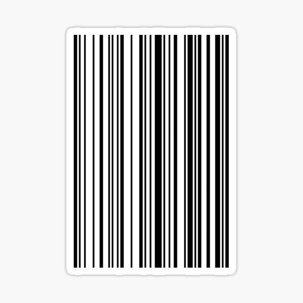 "Faith barcode pattern" Sticker for Sale by coverinlove | Redbubble