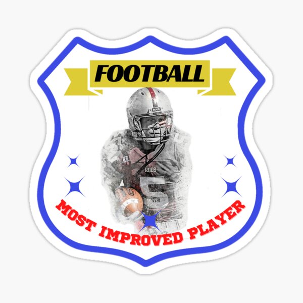 "Most Improved Player crest - Football" Sticker for Sale by ...