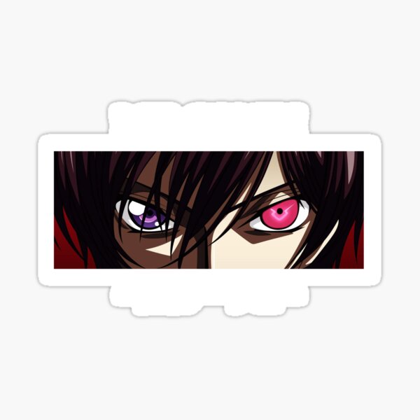 "Lelouch eyes" Sticker for Sale by Dex-Shop | Redbubble