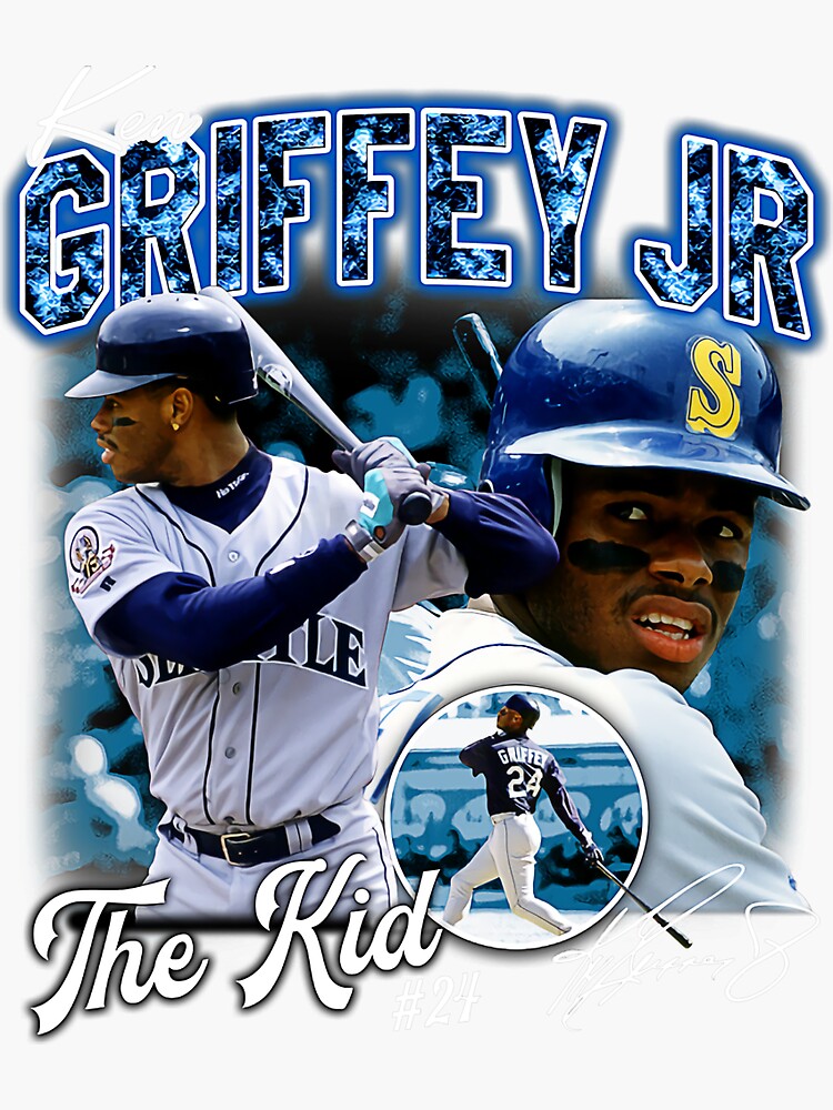 "Ken Griffey Jr T-ShirtKen Griffey Jr The Kid Basketball Legend ...