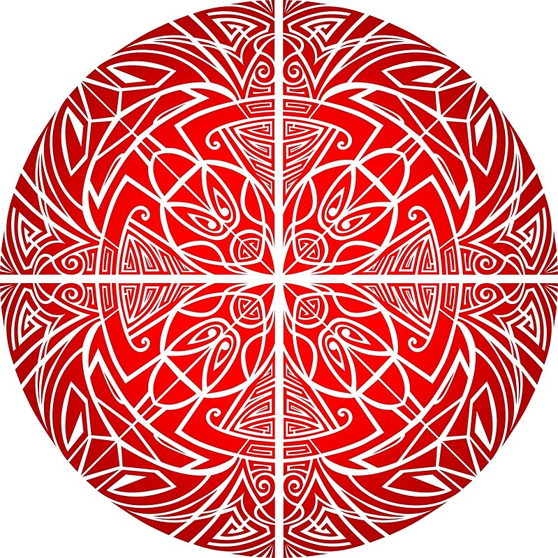 "Maori Cross" by ZodiaCult | Redbubble