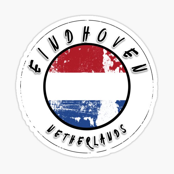 "Eindhoven Netherlands Vintage" Sticker for Sale by TravelPenguin ...